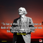 R.S. Thomas: A Patriot Brutally Aware of His Country's Flaws