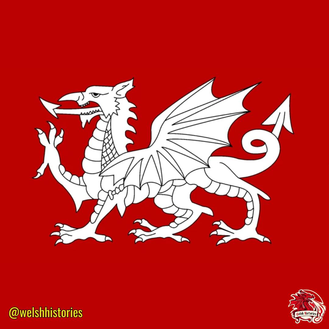 The Story of Y Ddraig Wen, England's White Dragon